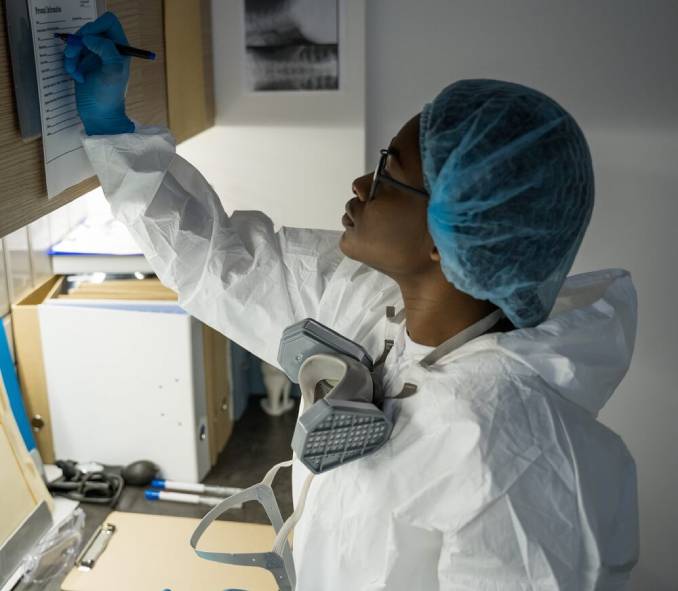 Role of sterilization pouches in the CSSD department